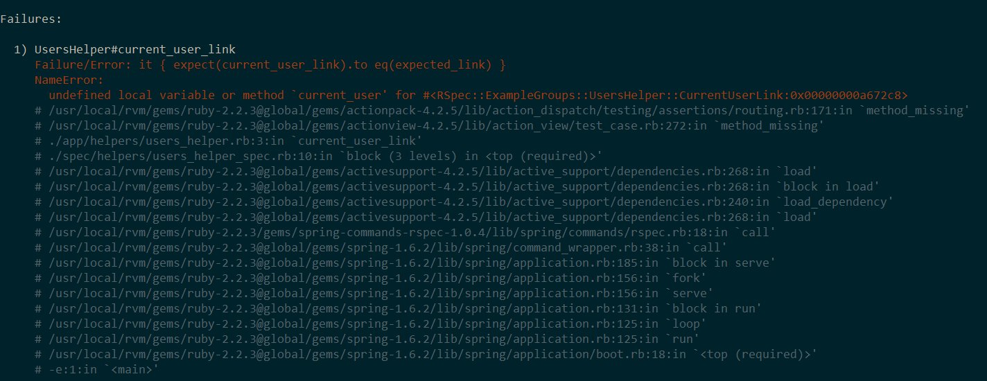 Ruby On Rails Testing Current User In Helper Spec Stack Overflow